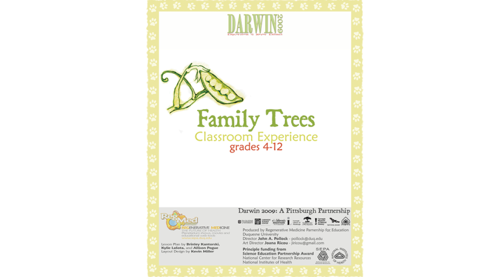 Family Trees Lesson Plan | Science Education Partnership Award