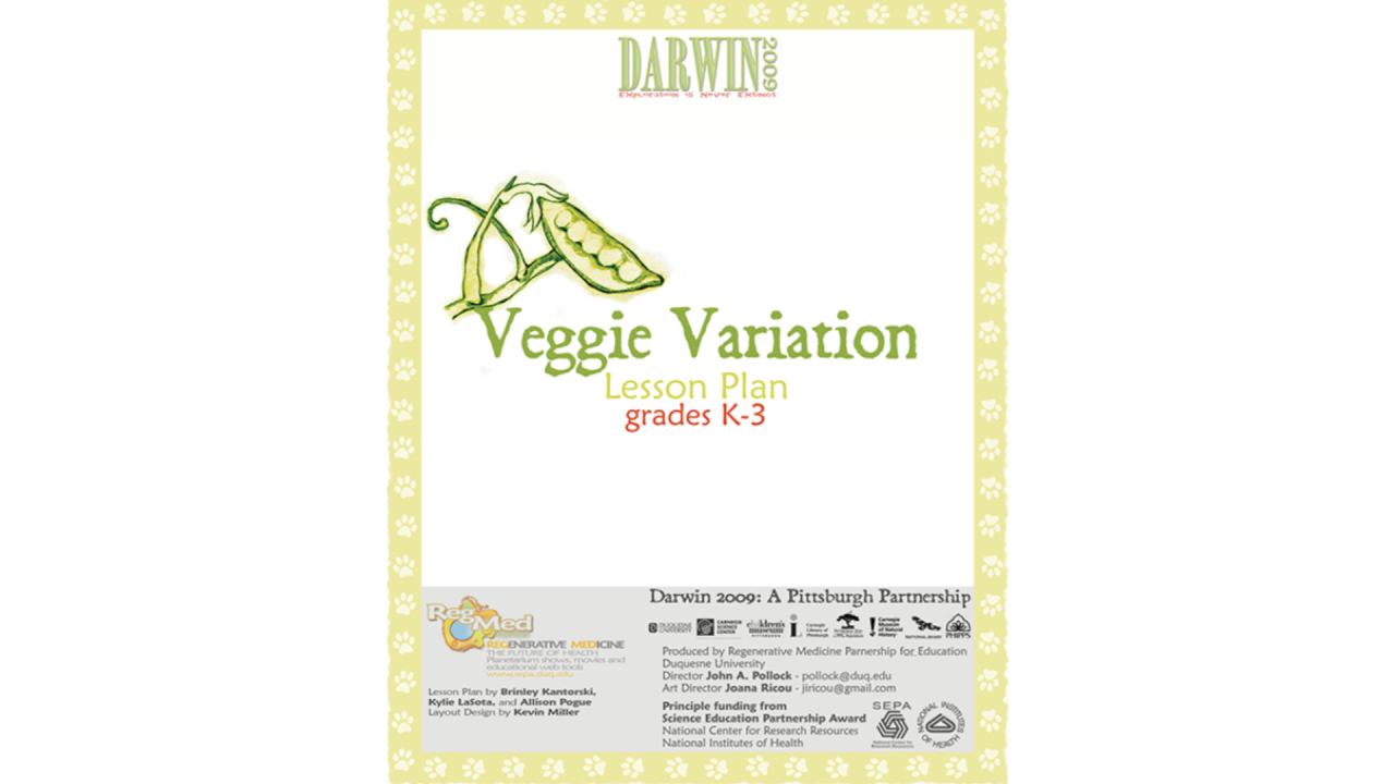 Veggie Variation Lesson Plan | Science Education Partnership Award